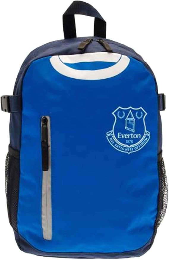 Official Everton FC (Premier League) Football Crest Backpack for School ...