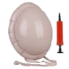Uoeo Santa Big Belly Inflatable Christmas Santa Claus Beer Belly with ...