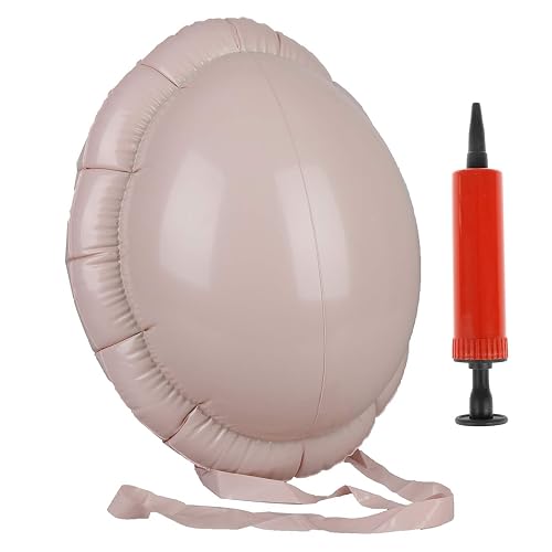 Uoeo Santa Big Belly Inflatable Christmas Santa Claus Beer Belly with ...