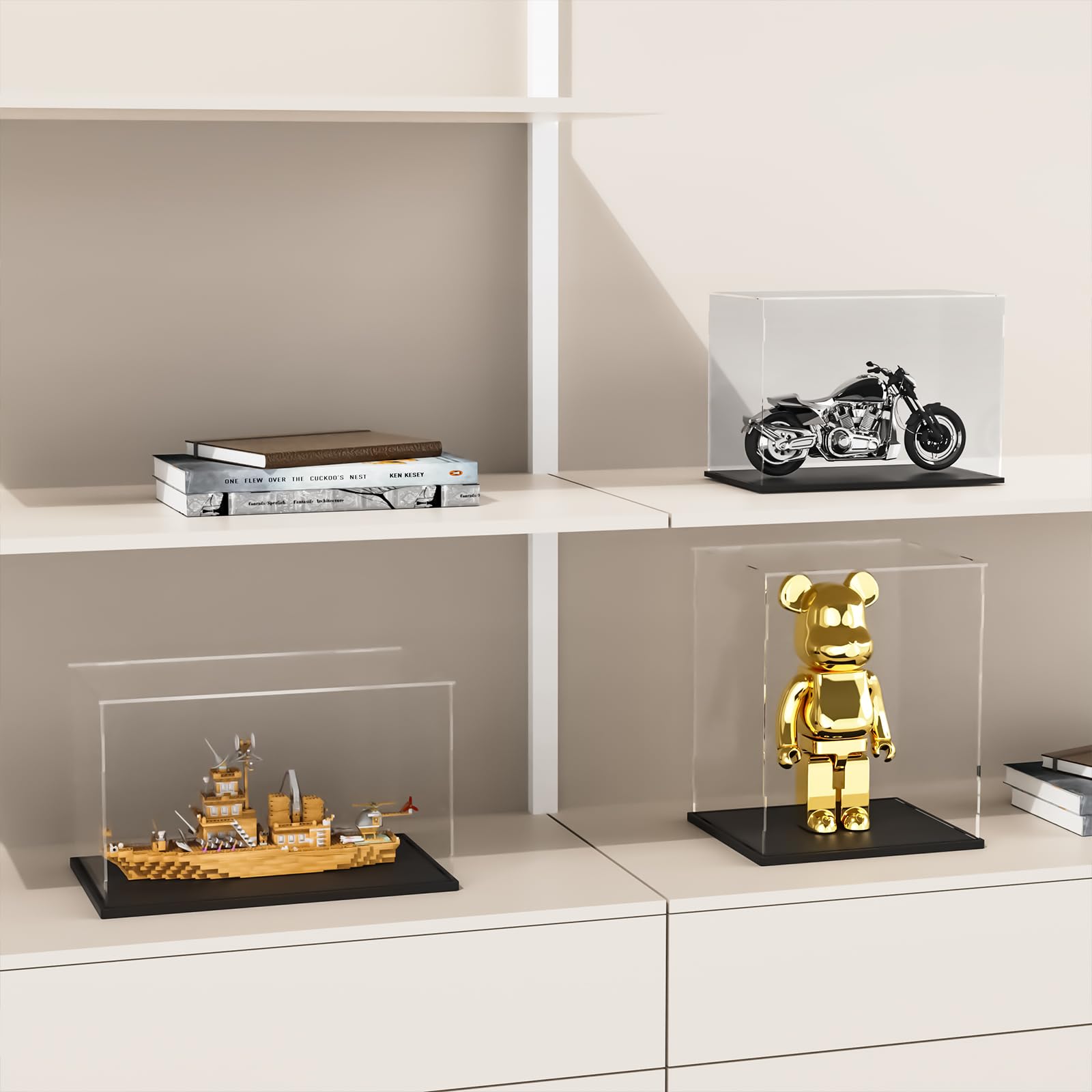 Self-Assembly Acrylic Display Case,Display Cases For Collectibles ...