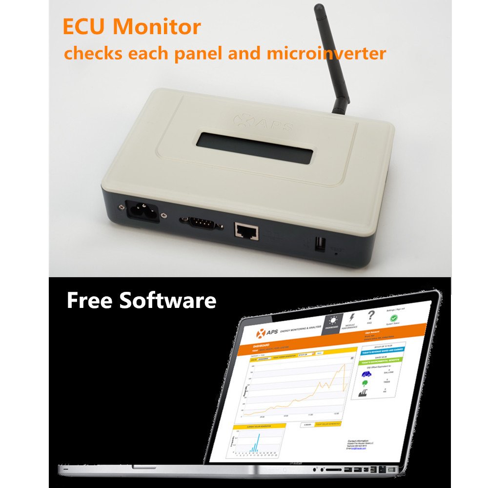 APS YC500A- Microinverter One Inverter For Two Solar Panels on Galleon Philippines