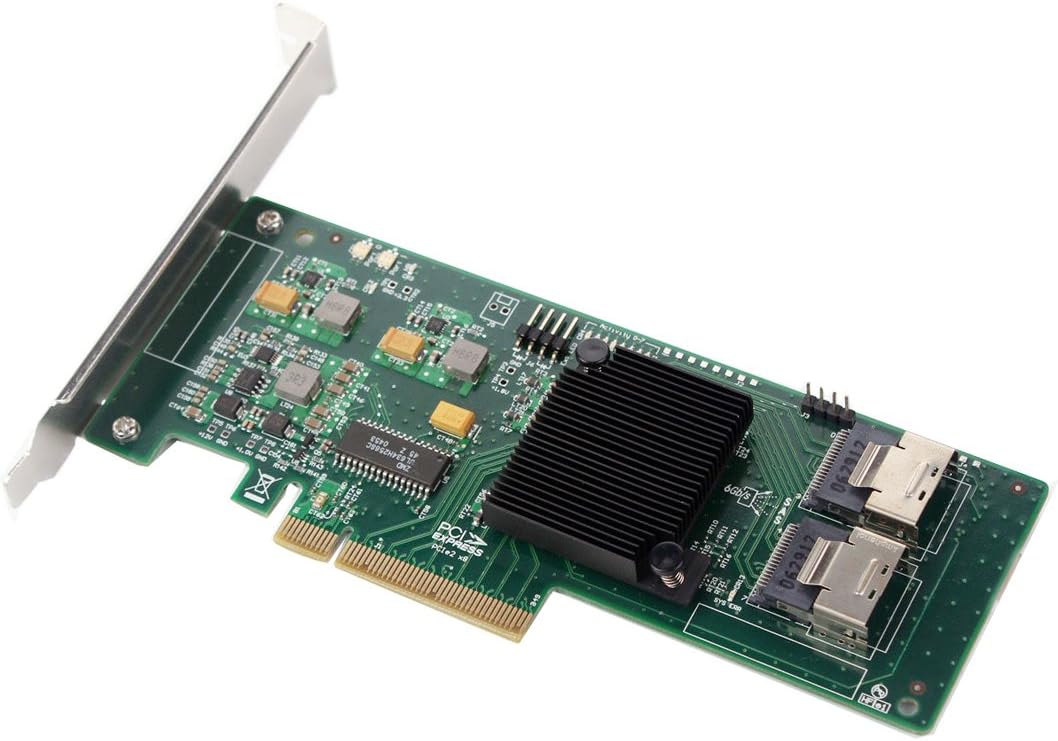 New LSI Internal SAS SATA 9211-8i 6Gbps 8 Ports HBA PCI-E RAID ...