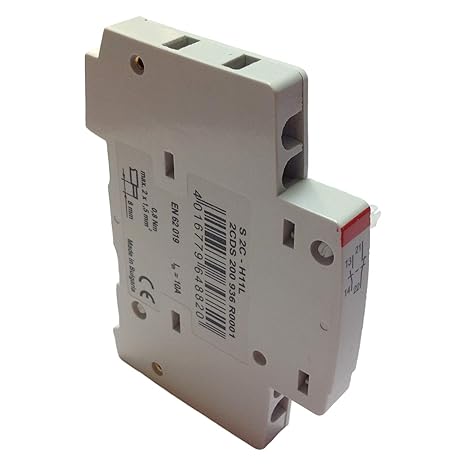 S2C-H11L | 2CDS200936R0001 | S2C-H11L | ABB 2CDS200936R0001 COMPACT LEFT AUX 1NO 1NC: Amazon.co ...