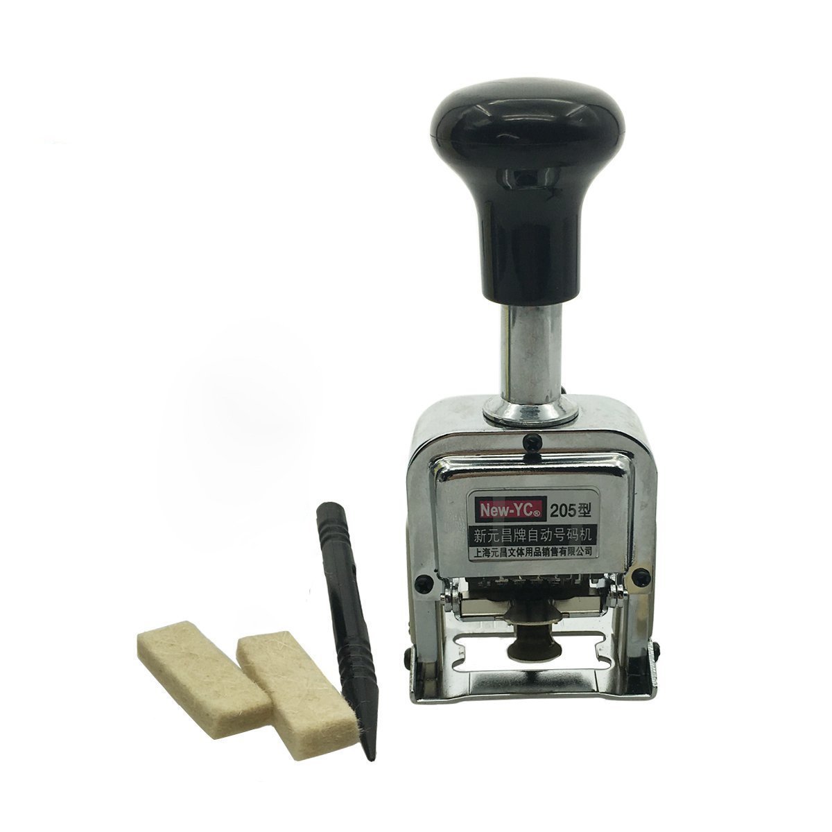 Mua Saim Automatic Numbering Machine, 5 Wheels Self Inking Number Stamp ...