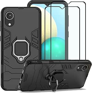 Strug for Samsung Galaxy A03 Core Case,Heavy Duty Protection Shockproof Kickstand Armor Case ...