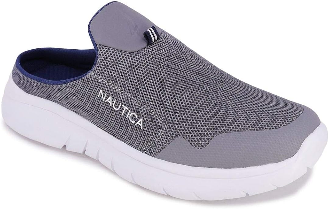 Nautica Men's Slip-On Casual Fashion Clog -Loafer Mules Sneakers ...