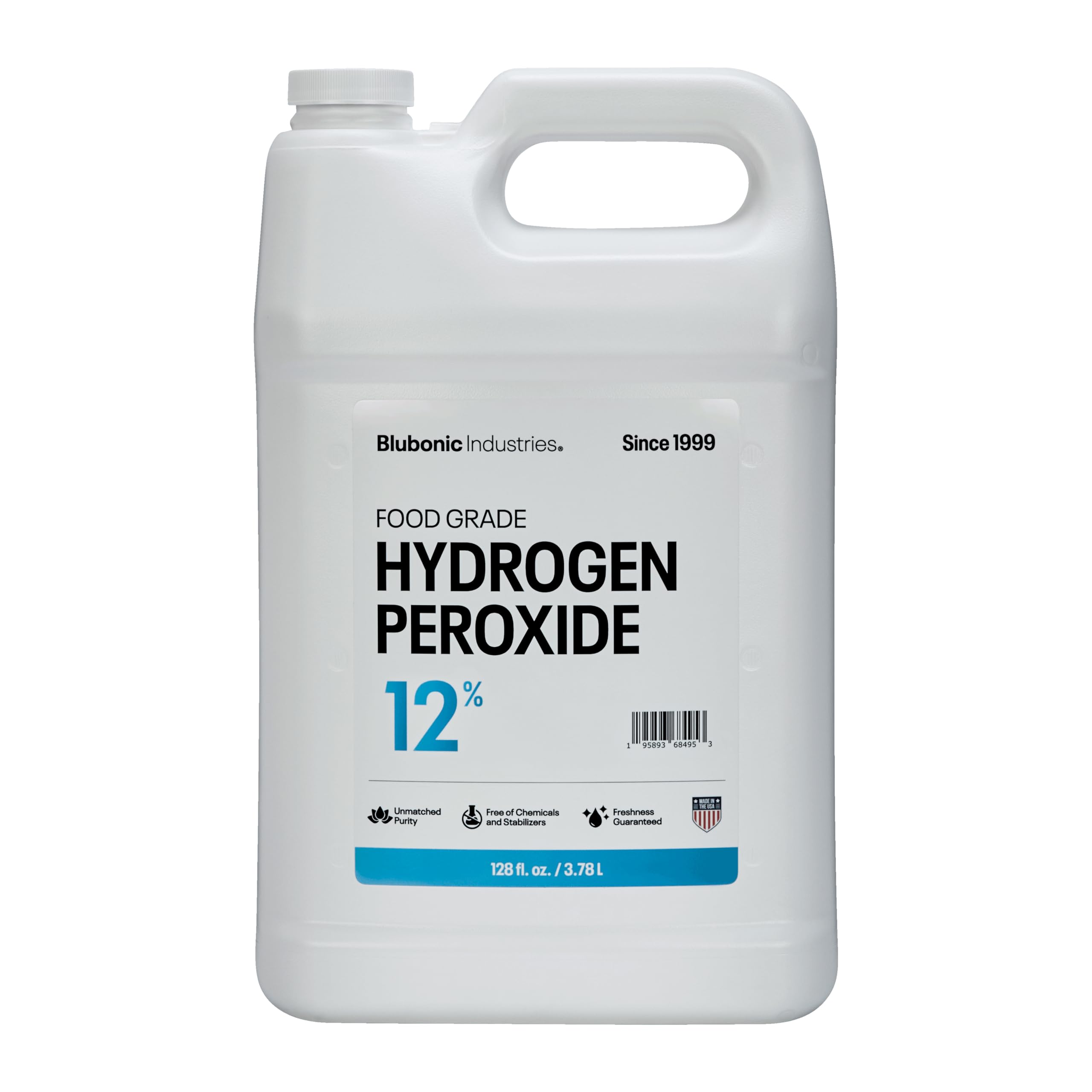 Mua Blubonic Industries 12% Food Grade Hydrogen Peroxide (H2O2) Pure ...