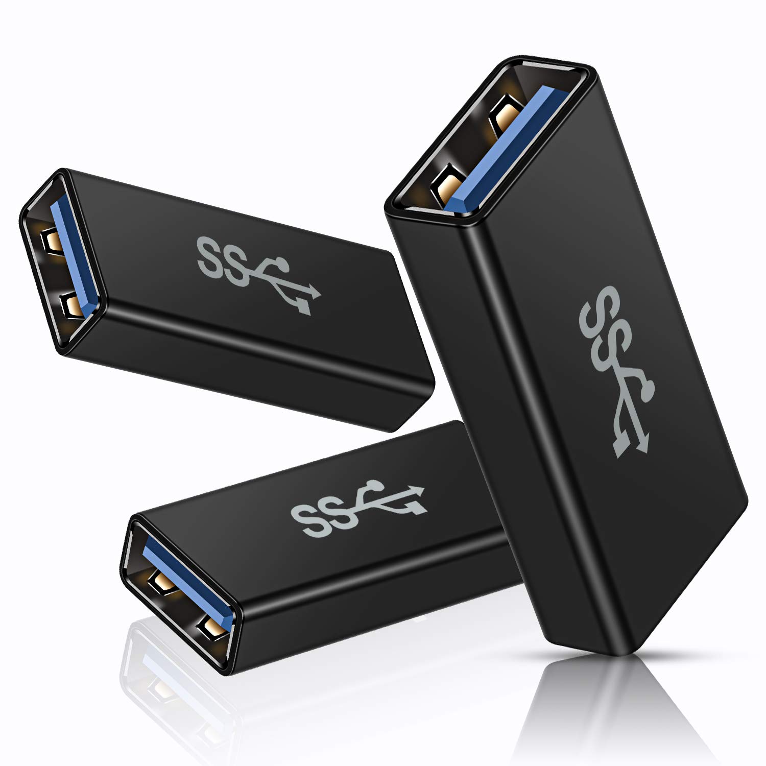 Mua Basesailor USB Female to Female Adapter (3-Pack), USB 3.0 Female to ...