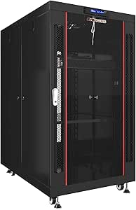Amazon.com: Sysracks 18U 35 inch Deep Server Rack Cabinet It Enclosure ...