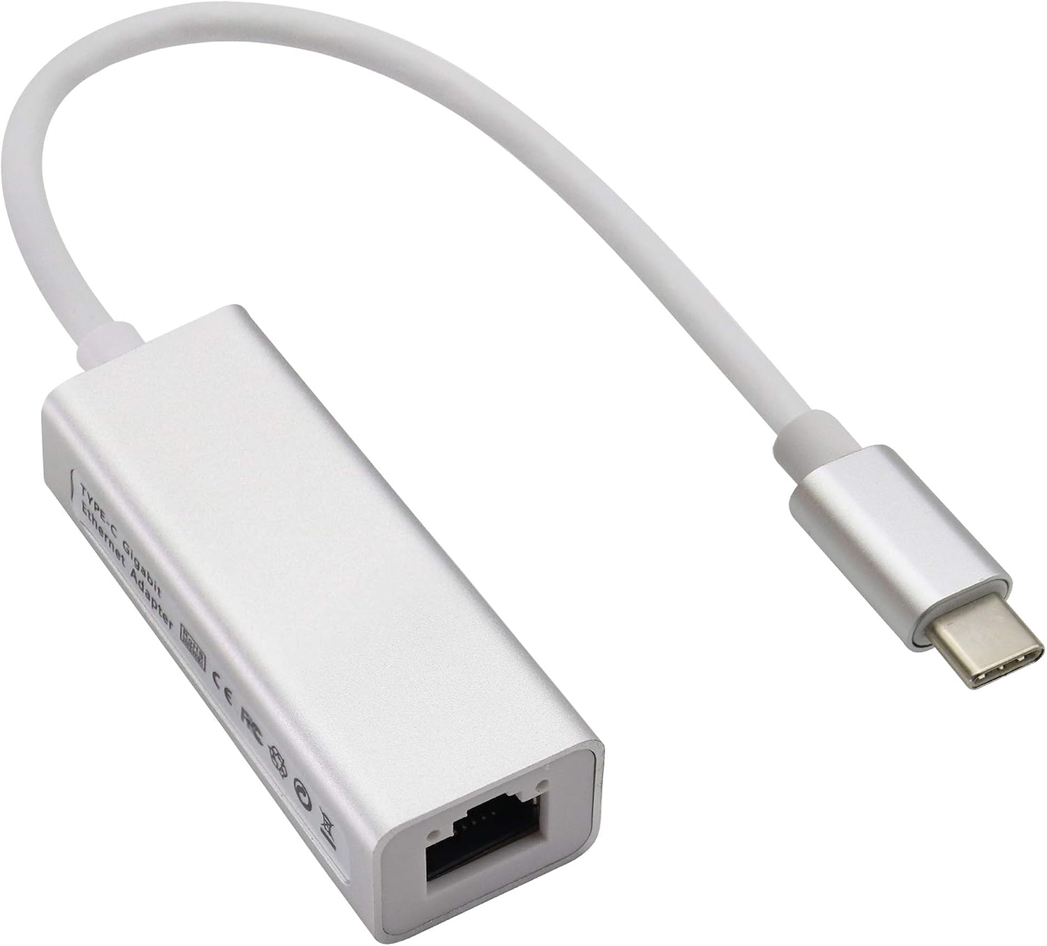 zdyCGTime Type-c male to RJ45 female Gigabit Ethernet connection cable ...