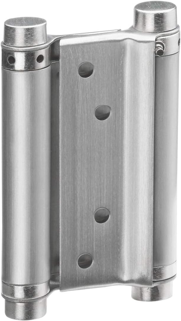 Meister 311356 Swing-Door Hinge 100 mm Brushed Stainless Steel – BigaMart