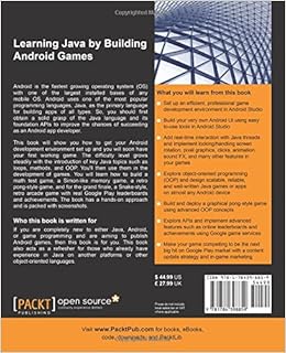 Learning Java by Building Android Games - Explore Java Through Mobile ...