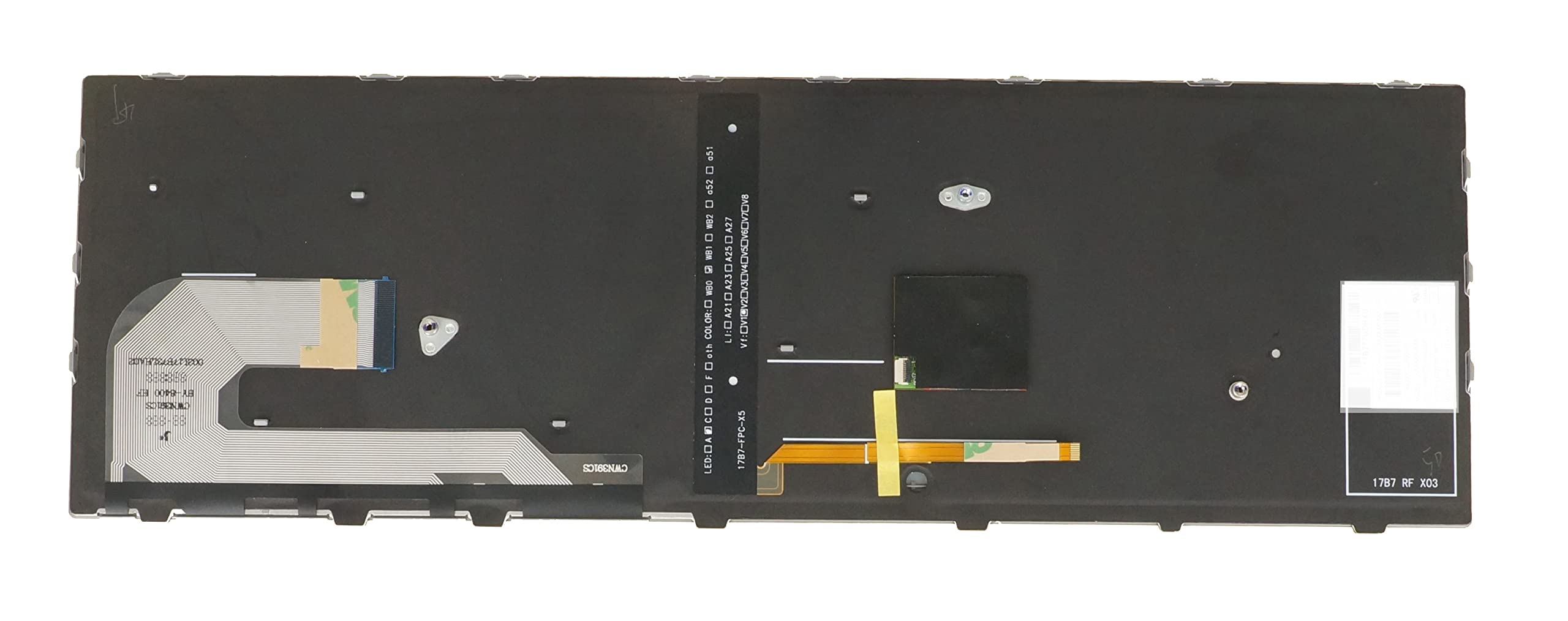 LA Latin Spanish Layout - Teclado para portátil HP Elitebook 850 G5 G6 ...