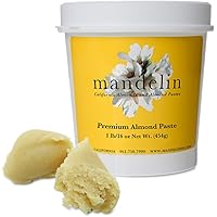 Amazon.com : Mandelin Premium Almond Paste: No Sugar Added, 66% Almonds ...