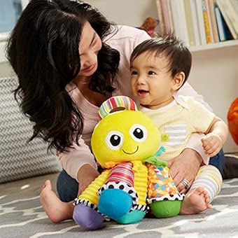 LAMAZE, Octotunes, Musical Octopus Stuffed Baby Toy to Support Early ...