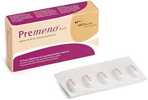 Premeno® Duo - 10 Óvulos para Resequedad Vaginal e Infecciones Fúngicas ...