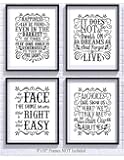 Amazon.com: Harry Potter Quotes 24x36 Poster: Posters & Prints