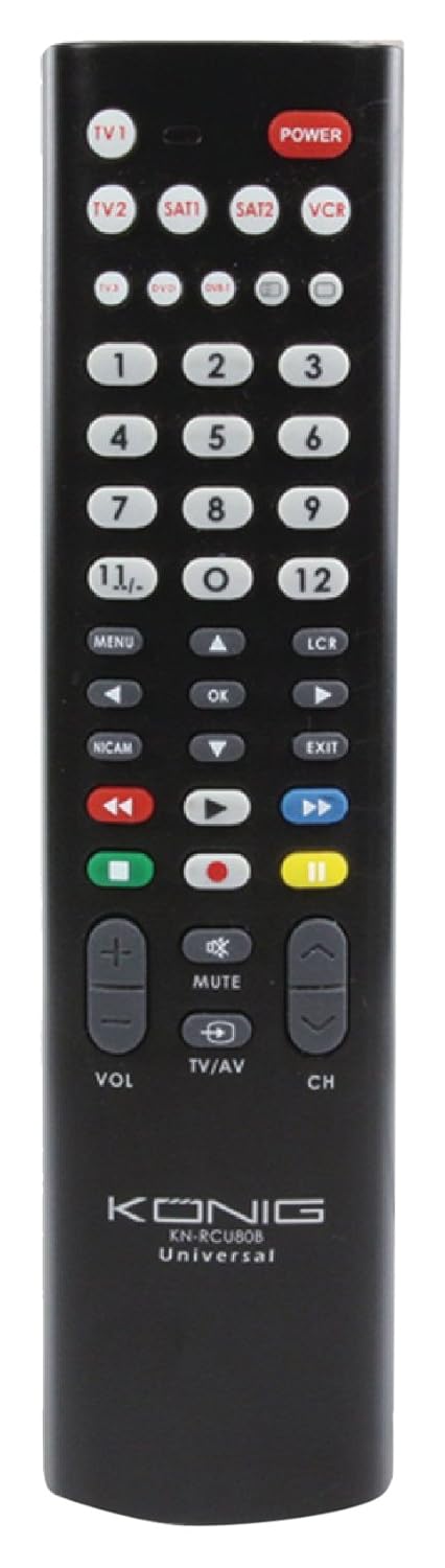 Konig Universal Remote Control for 8 Device: Amazon.co.uk: Electronics