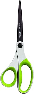 Amazon.com : Scotch Precision Ultra Edge Scissor, 8-inch-Green & White ...