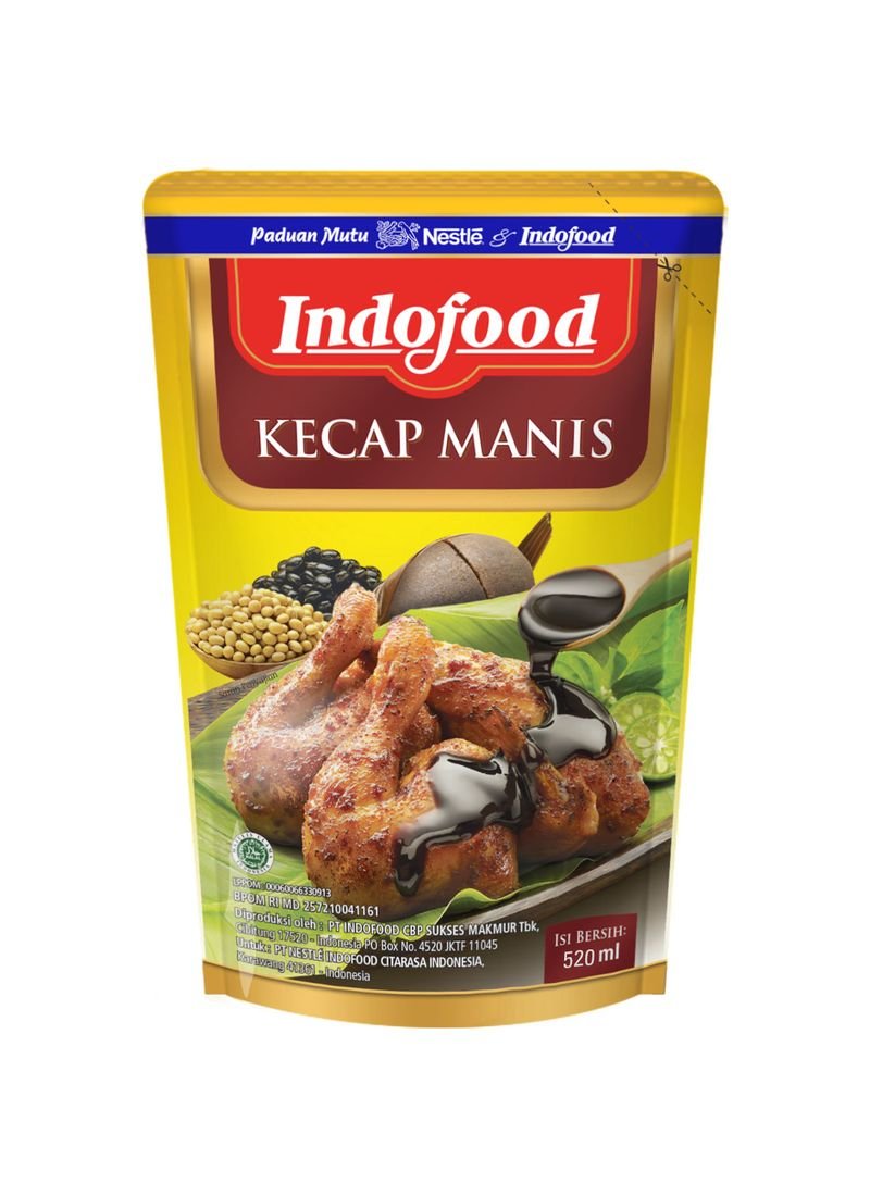 Amazon.com : Indofood Kecap Manis Refill Pouch, 520 Ml : Grocery ...