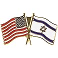 Amazon.com: America Flag Lapel Pin, American Us Flag Friendship Flag ...