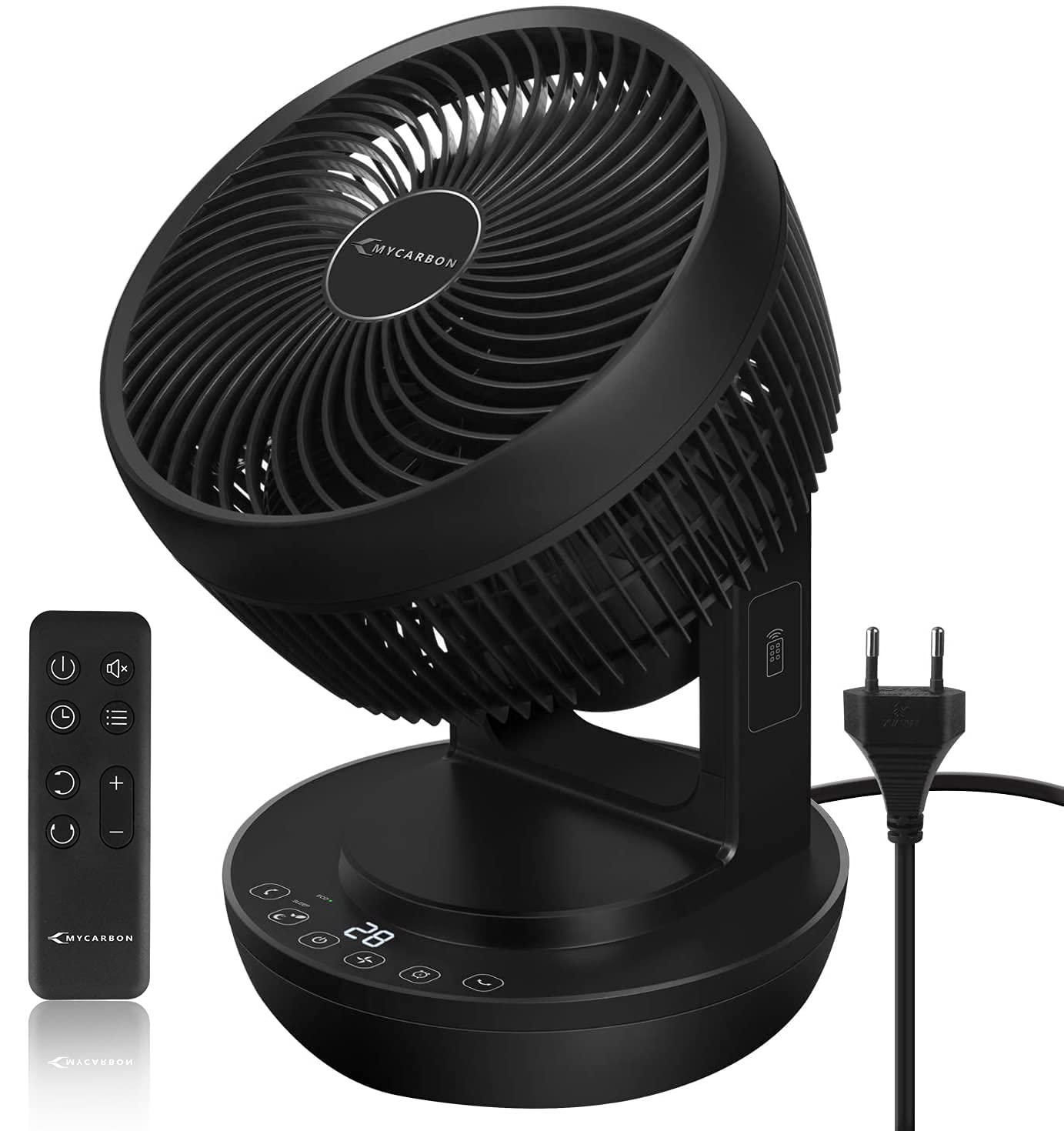 Mua Mycarbon Quiet Turbo Fan and 3D Air Circulator for 30 m², Eco-Mode ...