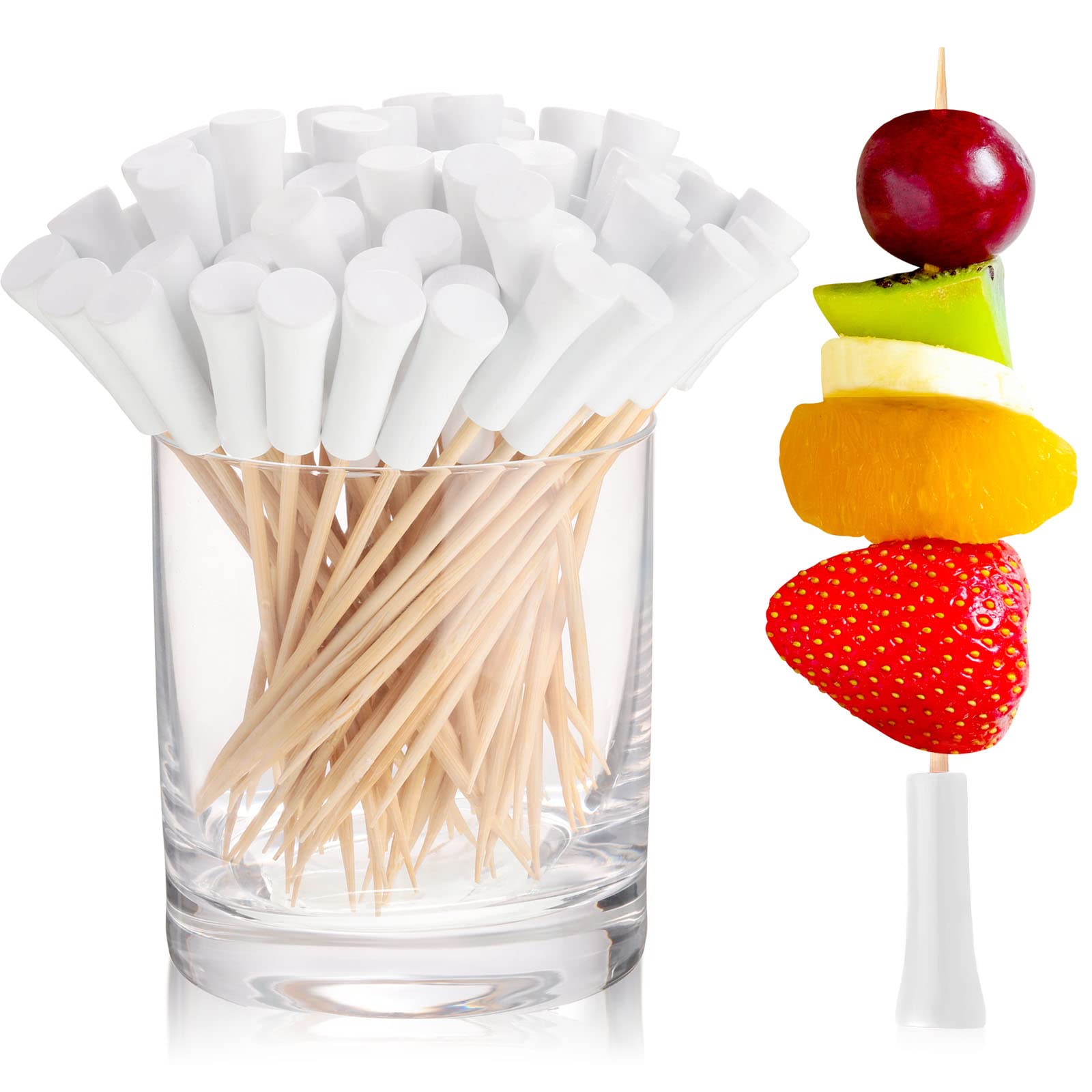 500 Pcs 4.7 Inch Golf Tee Picks for Appetizers Golf Toothpicks ...