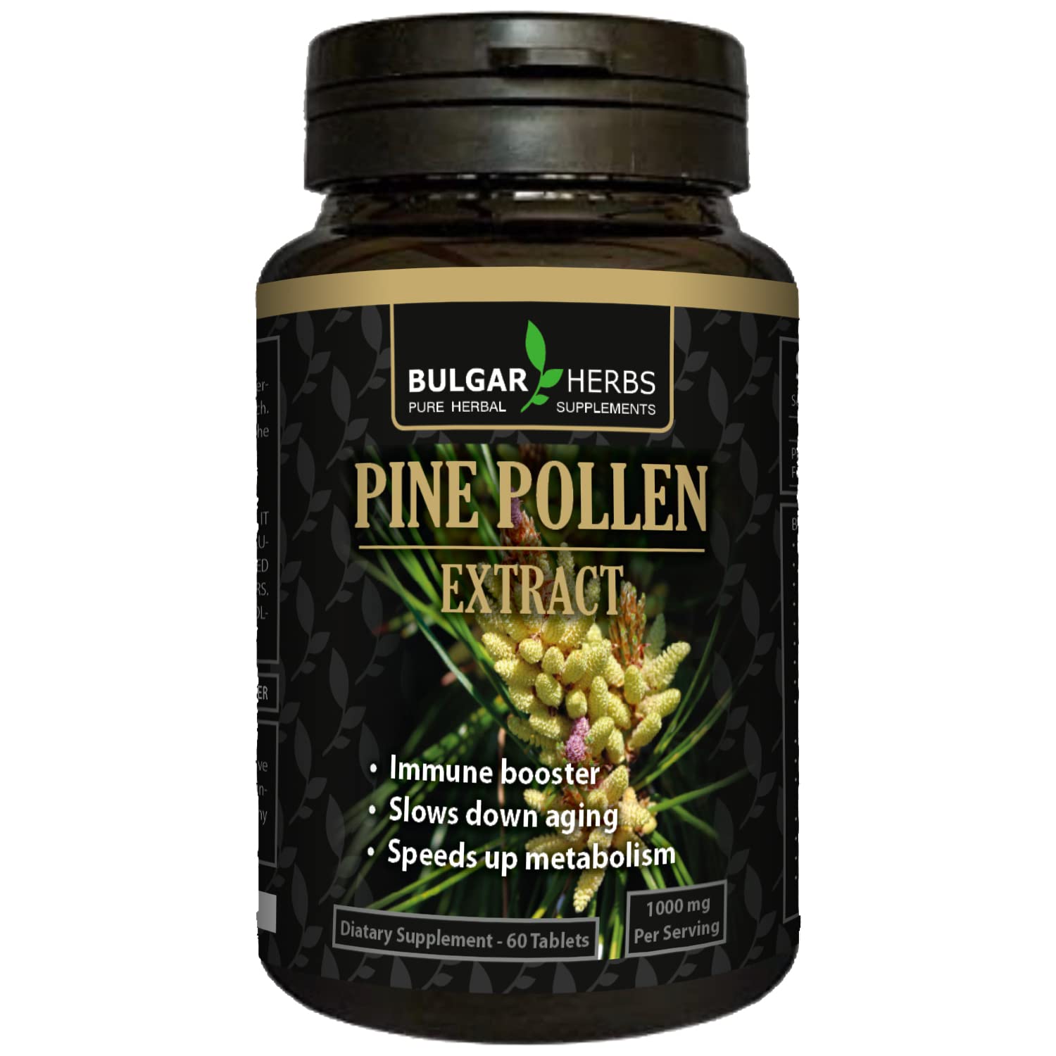 Mua Raw Organic Pine Pollen 60 Tablets | Cell Wall Cracked Mountain ...