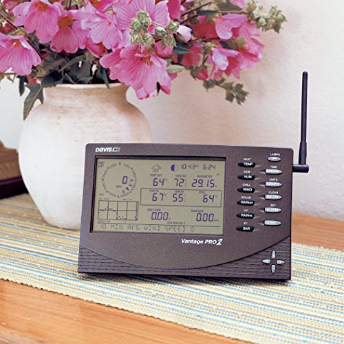 Davis 6312 Vantage Pro2 Wireless Console/Receiver | Weather Station For ...