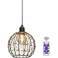 Battery Operated Outdoor Chandelier for Gazebo with Remote Hanging ...