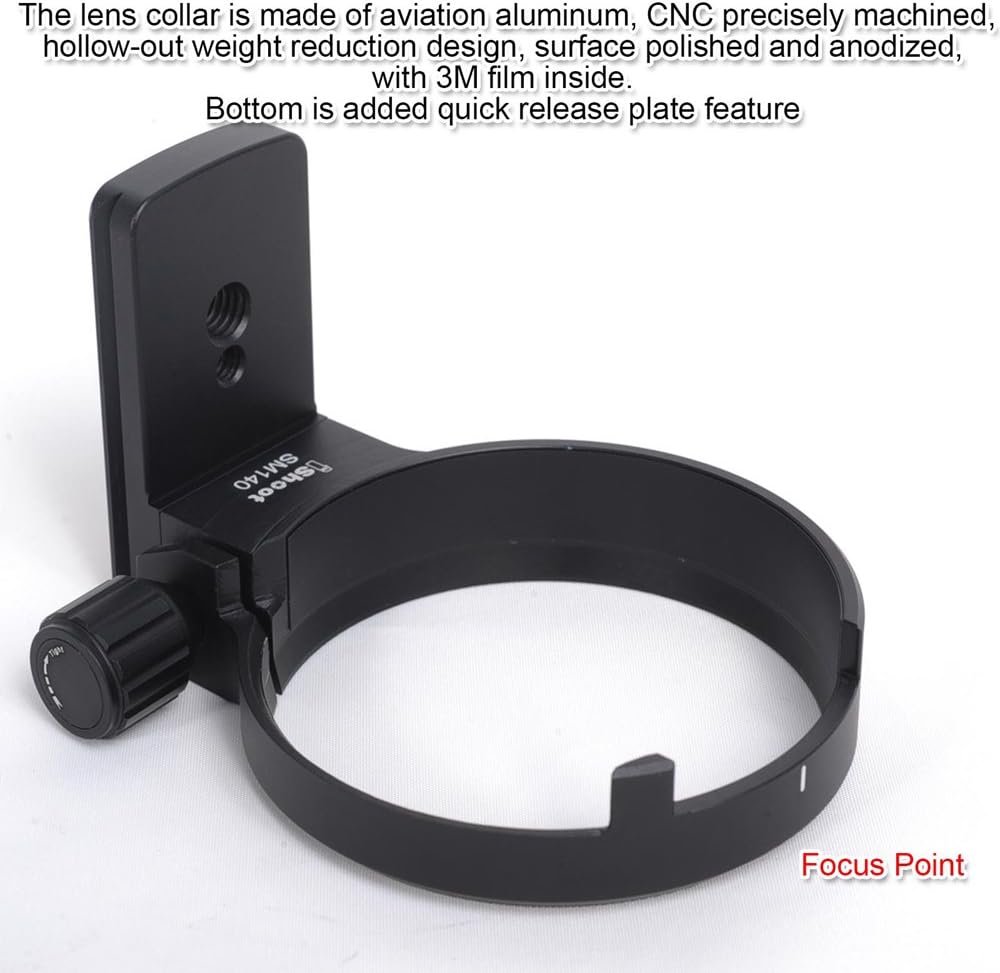 iShoot Lens Collar Support Tripod Mount Ring Compatible with Sigma 100 ...