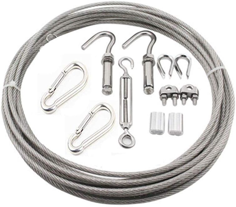 Amazon.com: Outdoor/Indoor Clothesline , Stainless Steel Clothesline ...