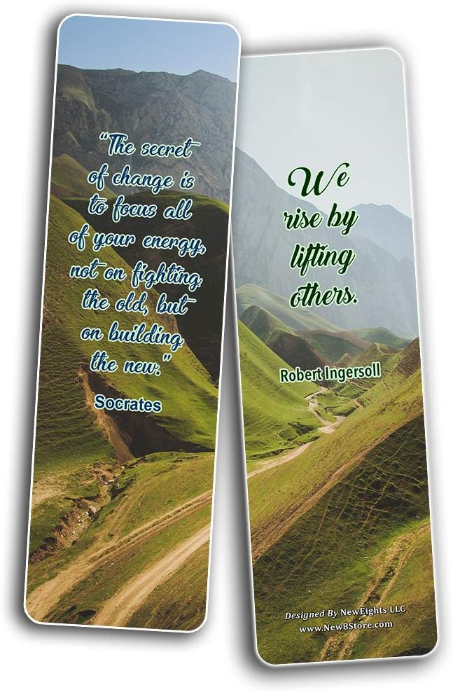 Inspirational Quotes Bookmarks Cards Series 3 (30 Pack) – Handy ...