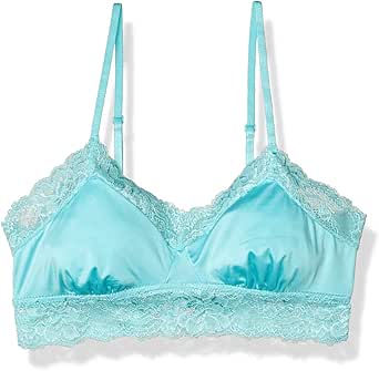 Amazon.com: Amazon Brand - Mae Women's Microfiber Longline Lace ...