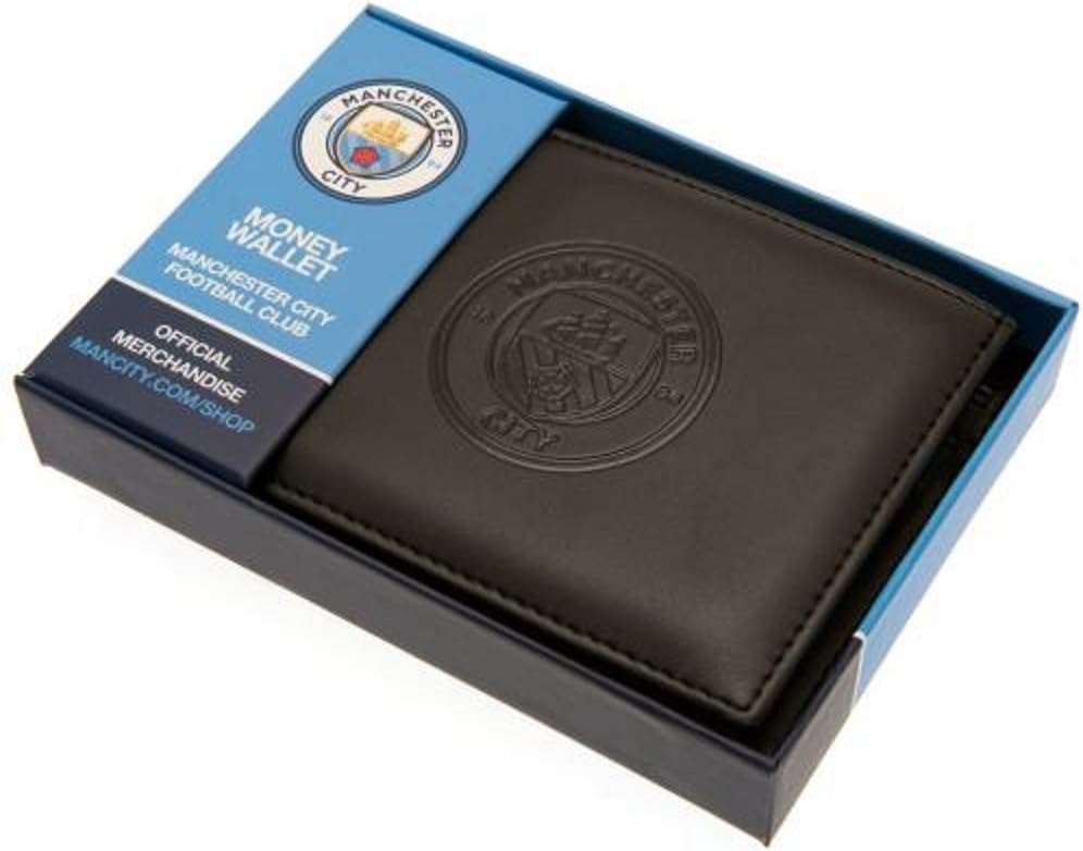 Manchester City Leather Wallet: Amazon.co.uk: Sports & Outdoors
