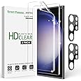 Amazon.com: amFilm [2+2 Pack Compatible with Samsung Galaxy S23 Ultra Screen Protector n Camera ...