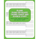 blank piano chord chart and staff: blank piano keyboard diagrams (blank ...