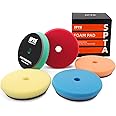 Amazon.com: SPTA HD Buffing Polishing Pads, 5 Inch Orbital Buffer Pads ...