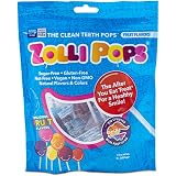 Amazon.com: Zollipops Clean Teeth Lollipops, Anti Cavity, Sugar Free ...