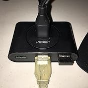 Amazon.com: UGREEN 4 Port USB Hub 3.0 Data Hub with 3ft Portable ...