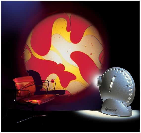 Original Mathmos Space Projector mit gelb/rotem Lavalampen effekt ...