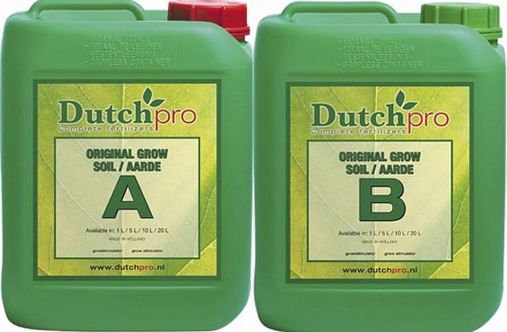 Dutch pro Original Grow Soil A&B 5 litre (10 litres): Amazon.co.uk ...
