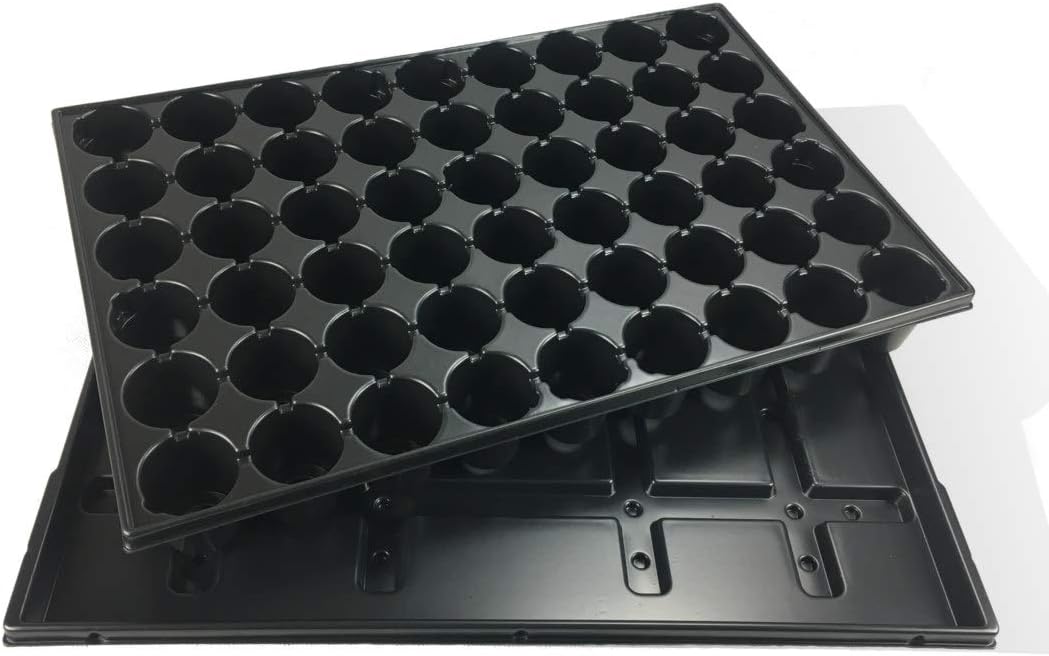 Stable cultivation plate with 54 planting holes with QuickPot QP-54R ...