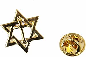 Amazon.com: 6030592 Star of David Cross Lapel Pin Jews for Jesus ...