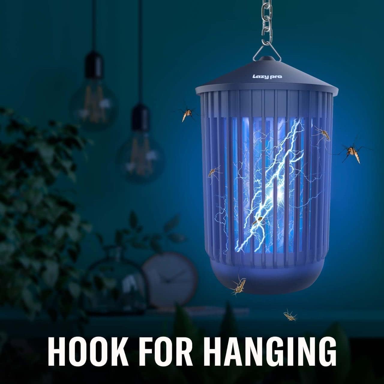 Upgraded 2024 Bug Zapper + Attractant - Best Effective 5200V Mosquito ...