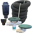 French Drain Man Downspout Extensions Kit (with Basin) Rain Gutter ...