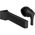 DELTA FAUCET T574LF-BLWL Single Handle Bathroom Faucet Trim Wall-Mount ...