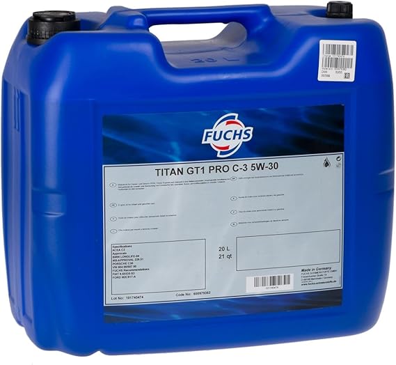 Oil-Drop Fuchs 5W-30 Titan GT1 Longlife Pro C-3 XTL - Motoröl 5W30 20 ...