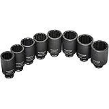Amazon.com: Grey Pneumatic (1708SN) 1/2" Drive 8-Piece 12-Point Spindle ...