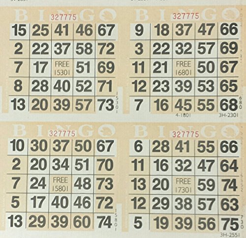 4on Tan Inside Picture Frame With 4 Corners Pattern Bingo Paper Cards 4on Tan Inside Picture Frame With 4 Corners Pattern Bingo Paper Cards